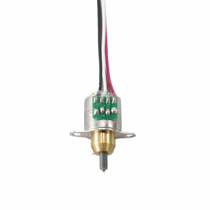 Dia 10mm 5V PM Miniature Stepper Motors With Linear Actuation Low Noise ...