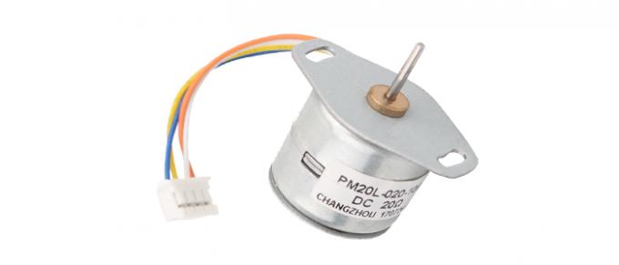 Two Phase 20mm Micro Stepper Motor / Small Permanent Magnet Stepper ...