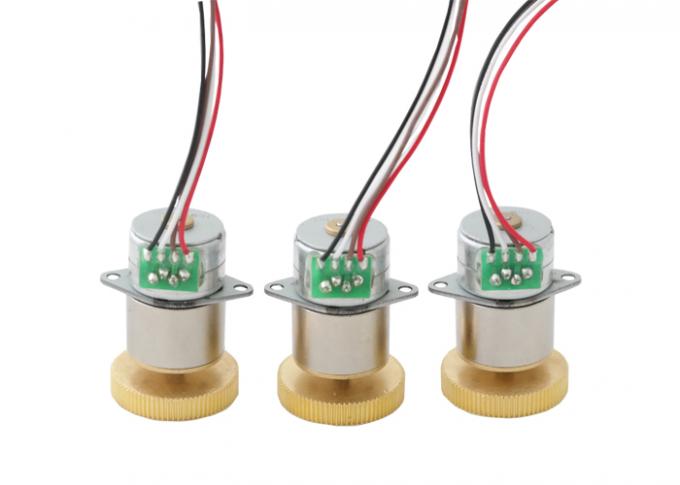 Precision Permanent Magnet Geared Stepper Motor For Blood Analyzer SM151613