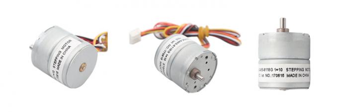 High Torque Geared Dc Motor , 25mm 5V~24v Dc Geared Electric Motors ...