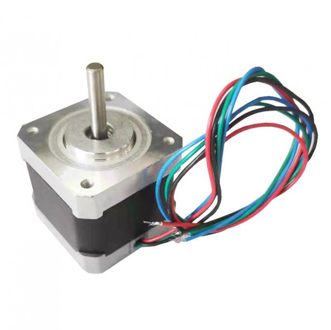 12 V NEMA17 Hybrid Stepper Motor Length 1.8 Degree With D Shaft for Engineering Vehicle、CNC ...