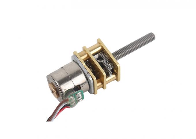5V Dc 10mm High Precision Geared Stepper Motor For Medical Equipment ...