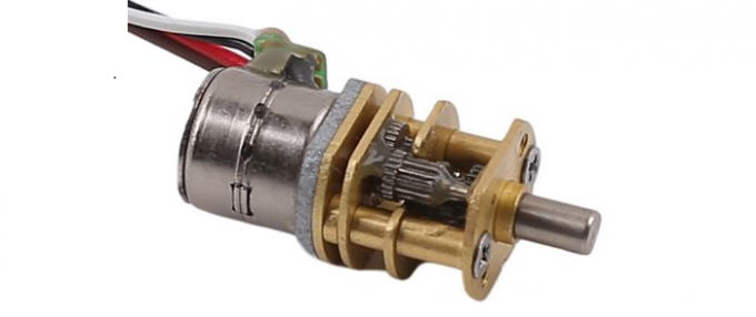 8mm Gearbox Stepper Motor 2-phase gear stepper motor for compact device ...