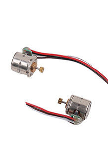 8mm Micro Stepper Motor 2 Phase 4 Wire Mini Stepper Motor With Copper ...
