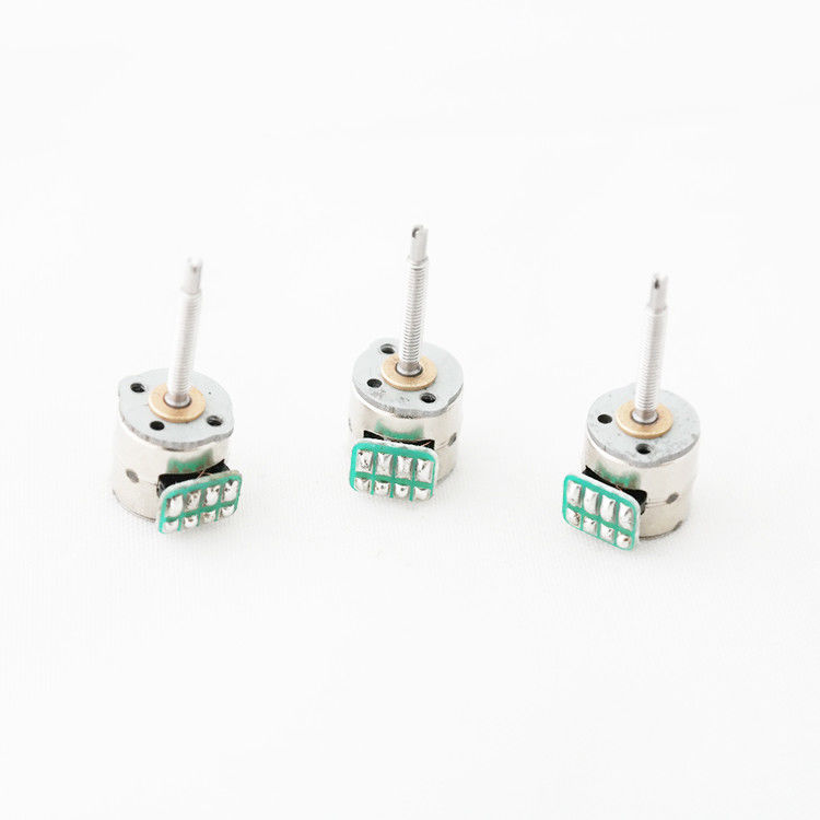 8mm 2 Phase Permanent Magnet Stepper Motor With Screw Micro Stepper ...