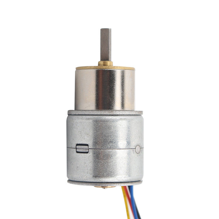 Durable 20mm 12 Volt Gear Drive Motors / High Precision Stepper Motor ...
