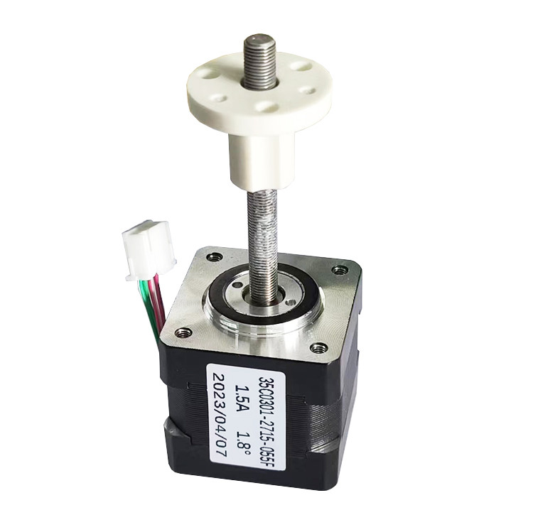 35C0301 NEMA14 linear hybrid stepper motor with 0.6096 mm pitch high ...