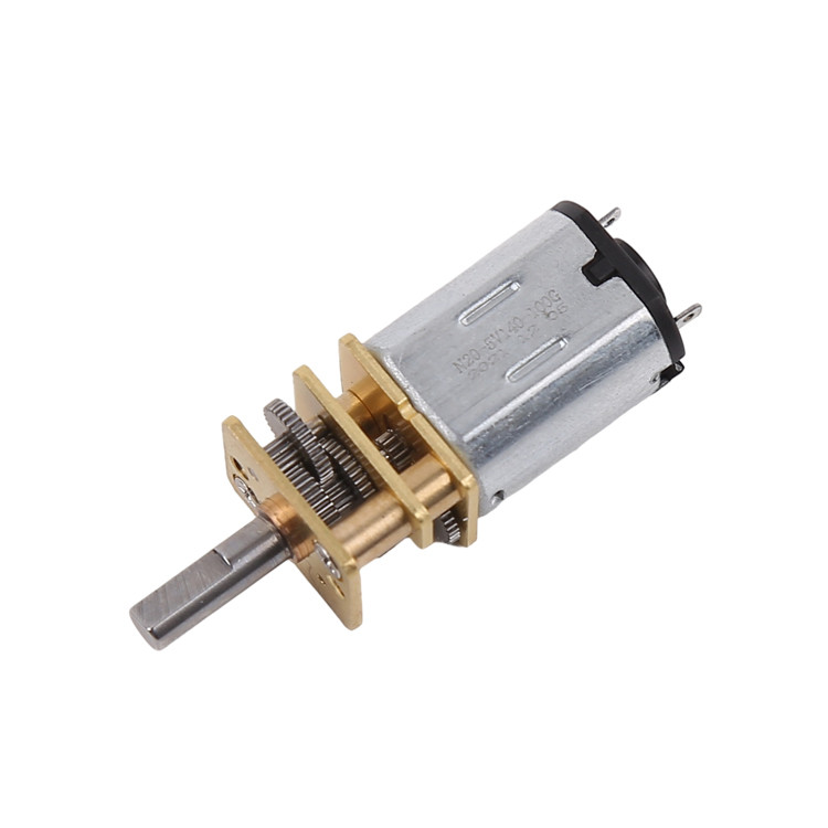 Micro M10 Brushed DC Motor With Gearbox Reducer 5V Lead Screw Shaft M3 ...