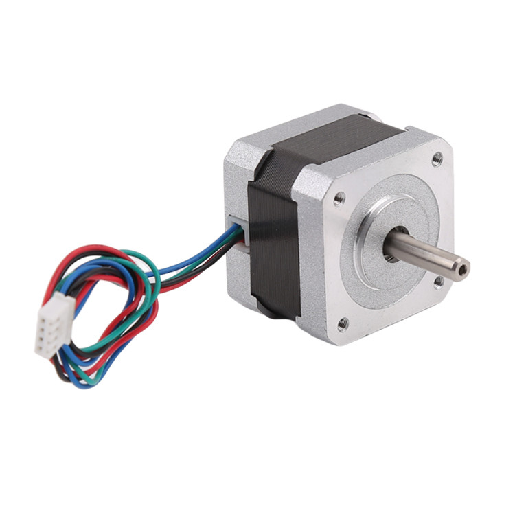 Black Color 42mm Hybrid Linear Stepper Motors 1.8 degree Nema 17 ...