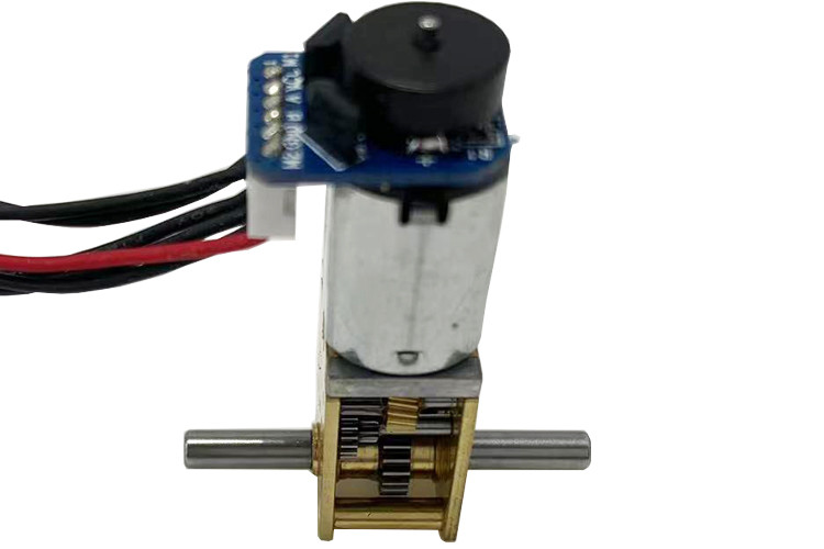 N20 high torque low speed dcgear motor 12V double output shaft worm ...