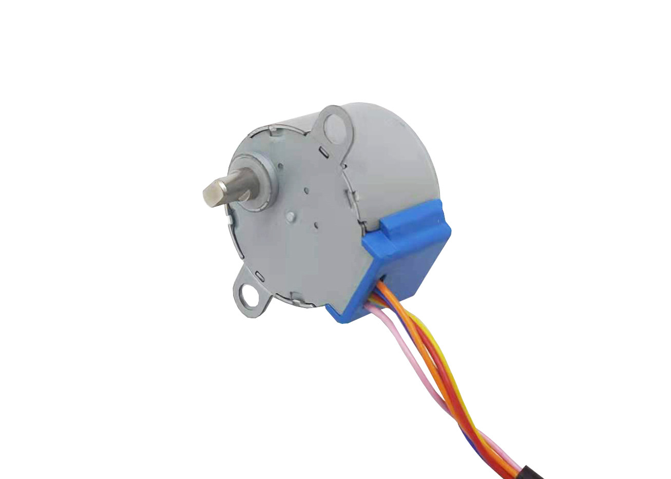 24mm diameter permanent magnet stepper motor with gearbox, single pole ...