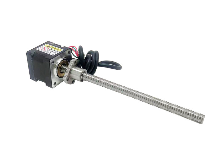 Nema 14 35mm Hybrid Ball Screw Stepper Motor 1.8° Step Angle Voltage 1. ...