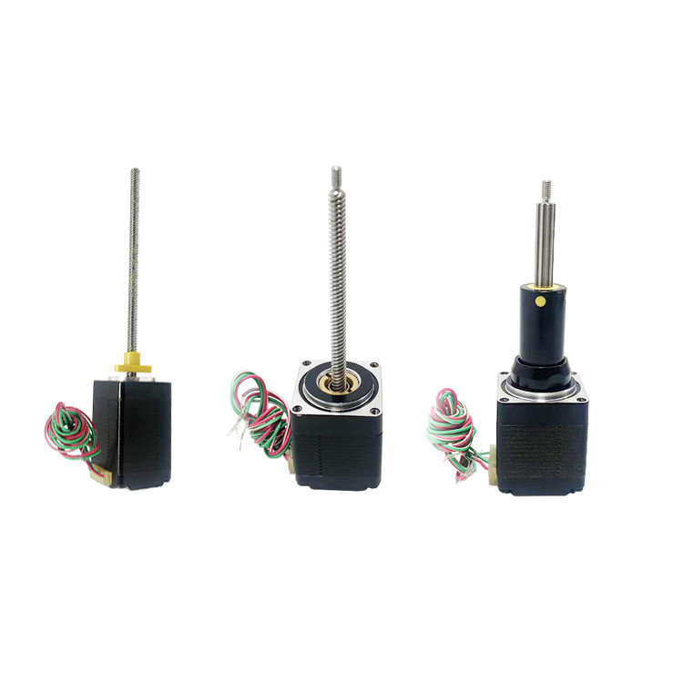 Nema 11 (28mm) hybrid stepper motor, bipolar, 4-lead, ACME lead screw, low noise, long life ...