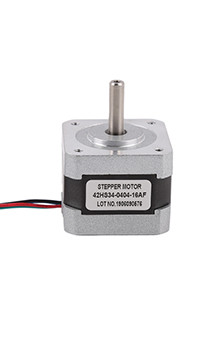 Black Color 42mm Hybrid Linear Stepper Motors 1.8 degree Nema 17 ...