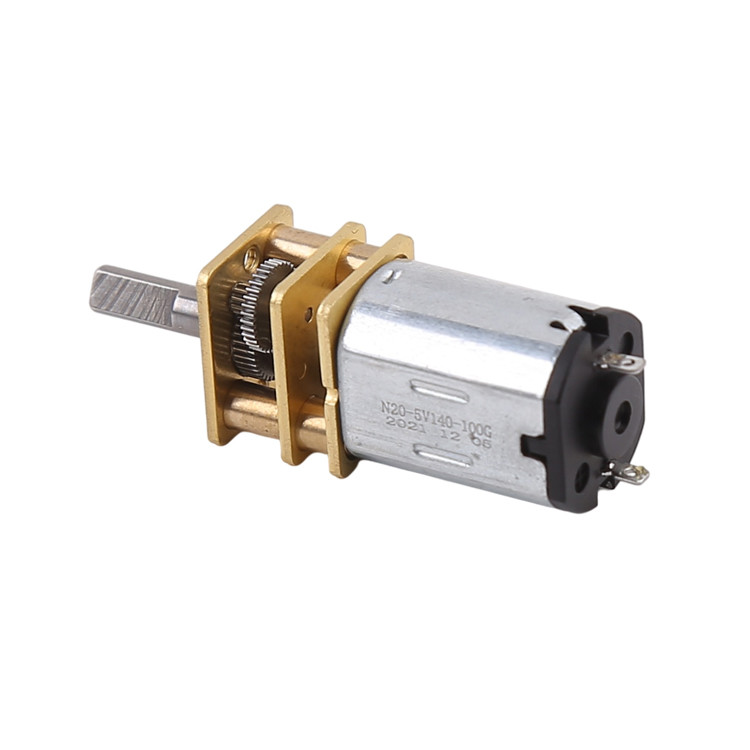 Unloaded Speed 12000-16000RPM Horizontal Gear Motor With N20 DC Motor ...