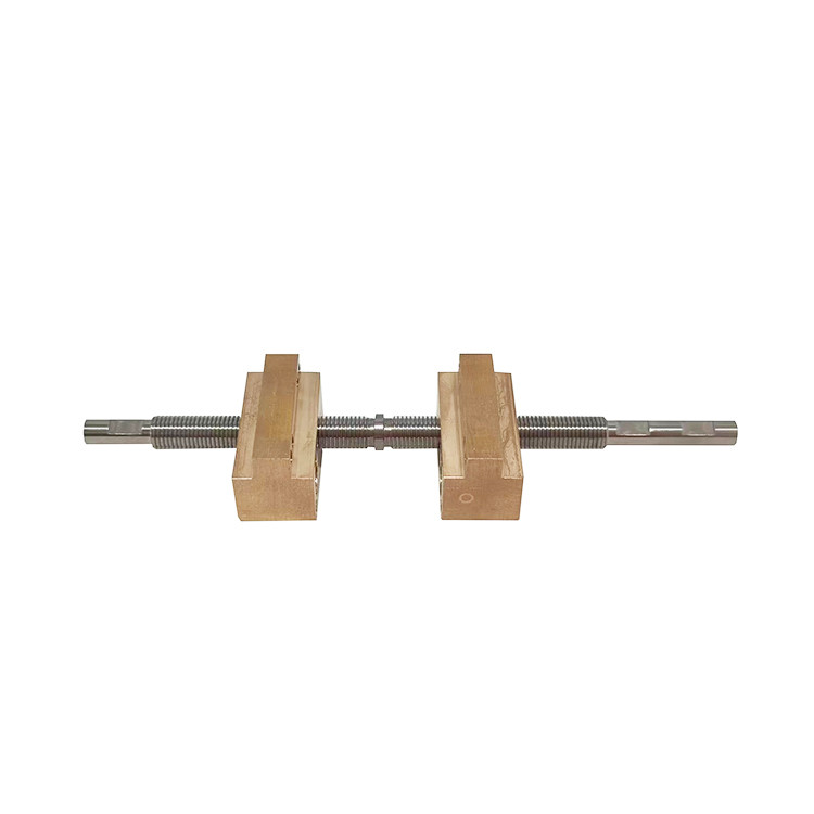 Tr8 Double Head Trapezoidal Lead Screw 8mm Diameter With Double Nuts ...