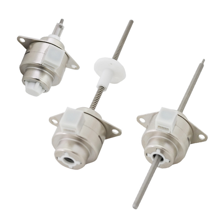 25mm External Drive Linear Stepper Motor 5VDC Step Angle 15 ° With POM ...