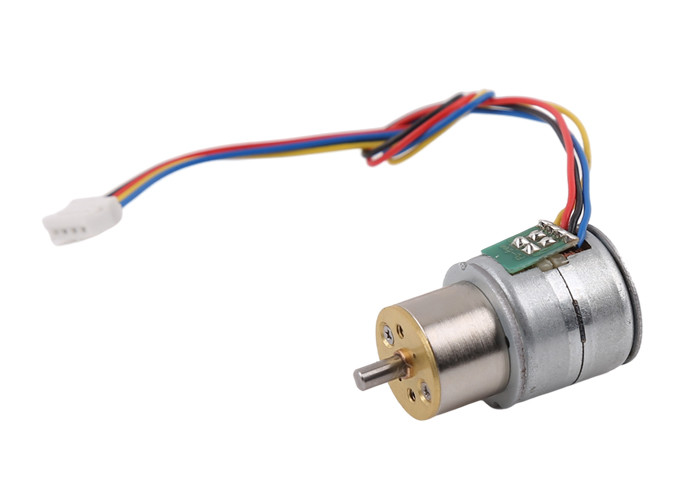 4 Wire Dual Output Shaft Motor 20mm Geared DC Motor With Cylinder Gearbox