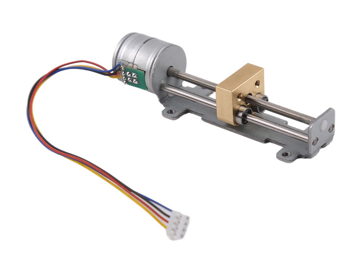 Miniature Linear Stepper Motor 20mm 1KG Thrust M3 Lead Screw For D ...