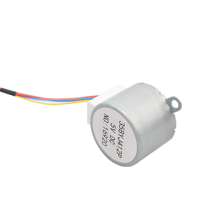 35mm 35BYJ412P Geared Stepper Motor 3.75 Degrees Step Angle With 42.5:1 ...