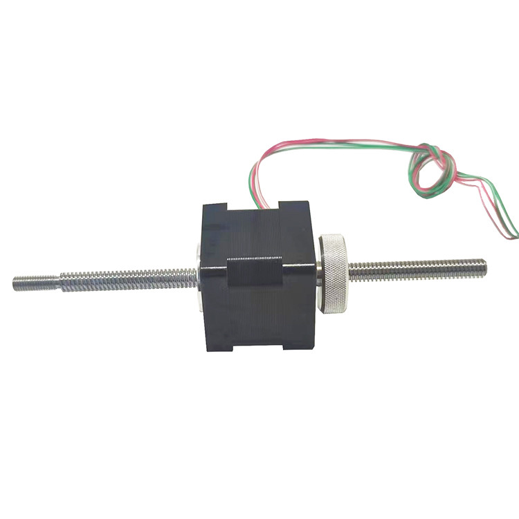 35mm hybrid linear stepper motor NEMA14 non-captive through going shaft ...