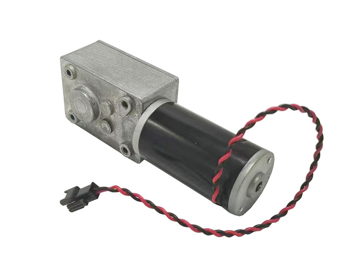 High Torque Electric Motor 24v DC Motor With Worm Gearbox DC Motor