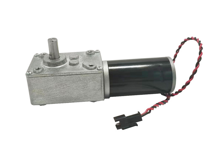 High Torque Electric Motor 24v DC Motor With Worm Gearbox DC Motor