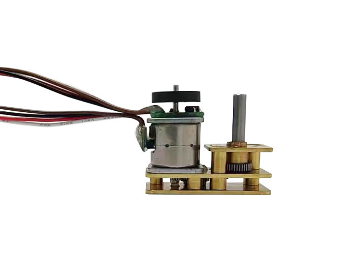 2 Phase 4 Wires 10mm Micro Metal Gearmotor Stepper Motor With encoder