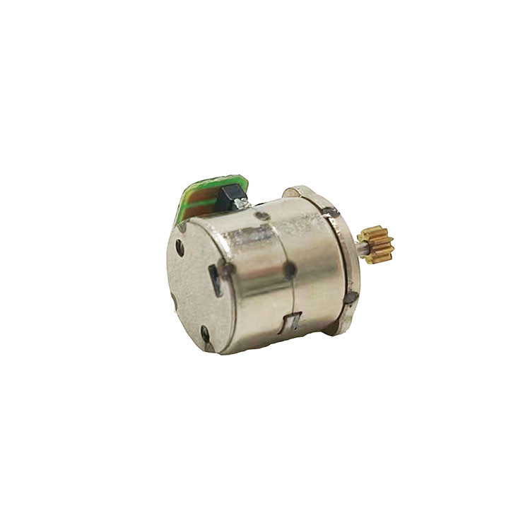 High precision 2 phase 4 wire 18 degree step angle 8mm micro stepper motor