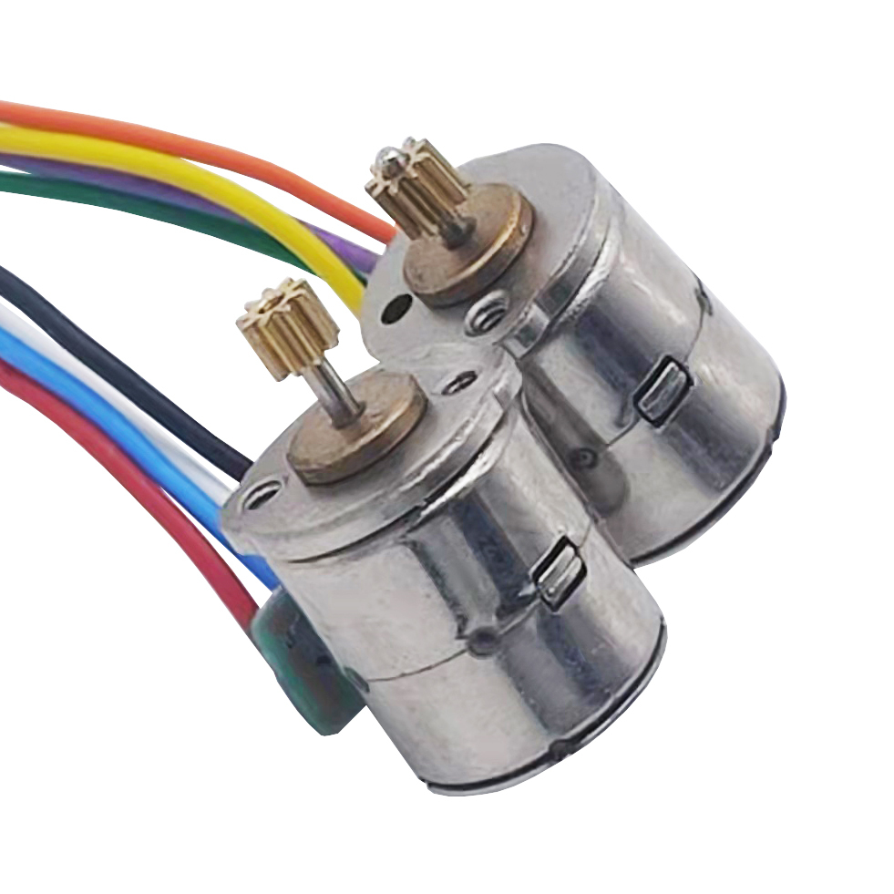 8mm Diameter 2-phase 4-wire Micro Stepper Motor with 385mA Current and ...