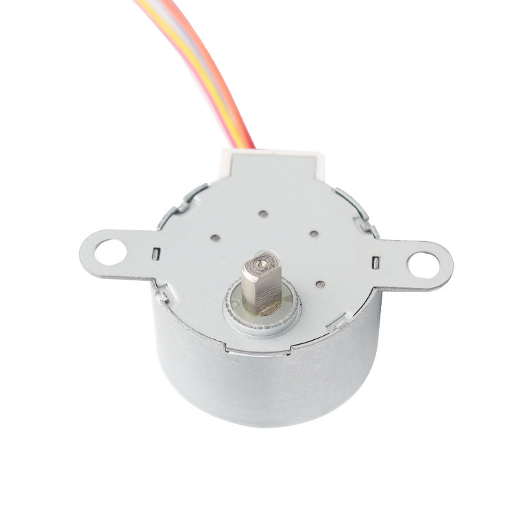 White Color Miniature Dc Gear Motor , Small Electric Motors With ...