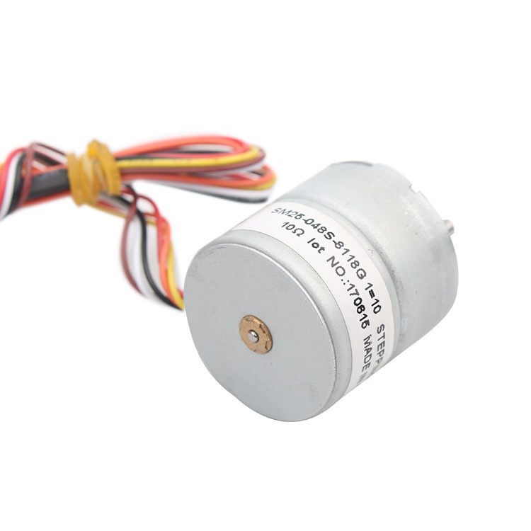 High Torque Geared Dc Motor , 25mm 5V~24v Dc Geared Electric Motors ...