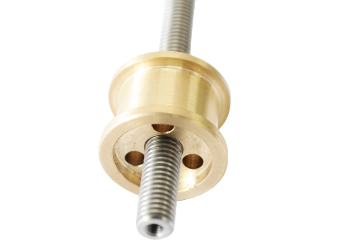 T Type Lead Screw And Nut / Screws And Bolts Hardware National Standard
