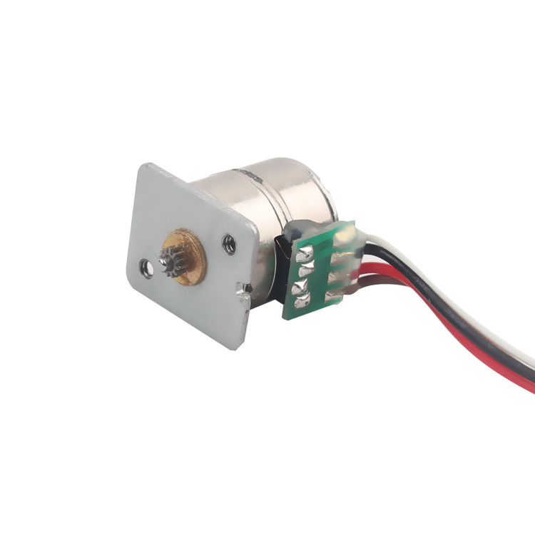 ROHS 5V 10mm Mini Gear Motor , 2 Phase 18° Pm Stepper Motor VSM10-816G