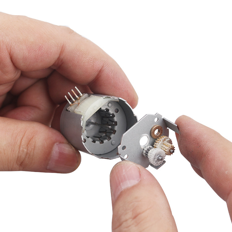 5V 25mm Diameter 31mm High Torque Distance Geared Stepper Motor for ...