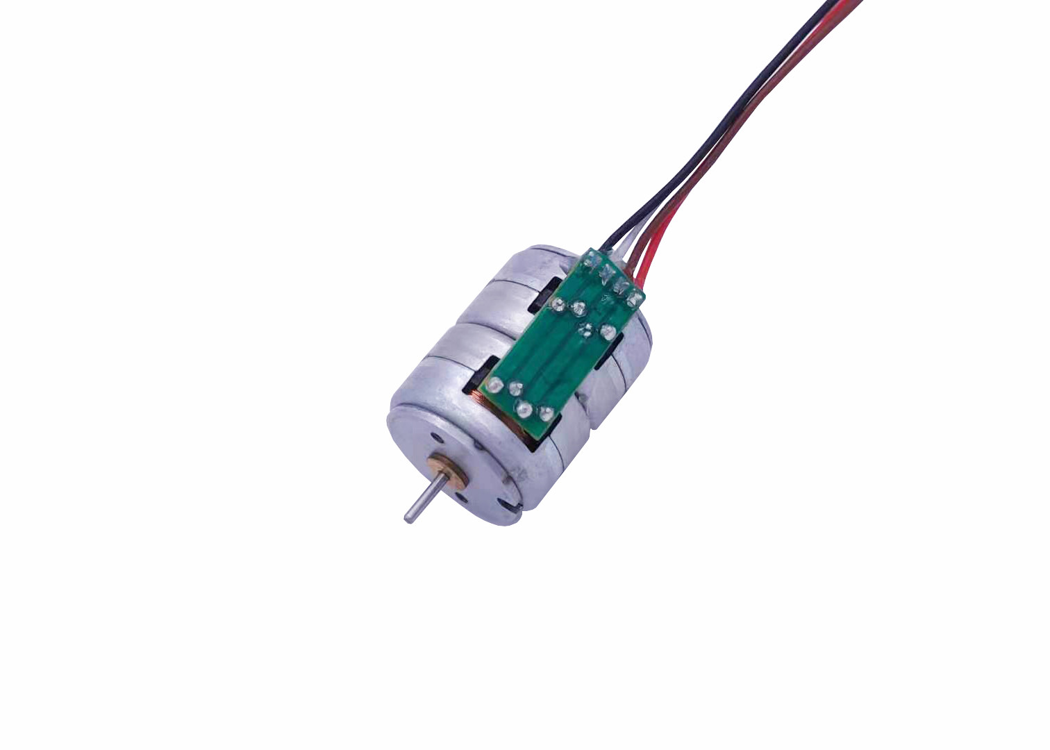 Double Stack 4 Wire 15mm Stepper Motor 5V 2 Phase 18° Step Angle