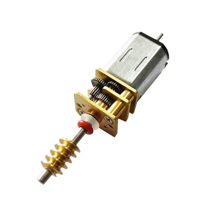 Customized Magnetic Encoder N20 DC Brushed Motor With Gearbox And Worm ...