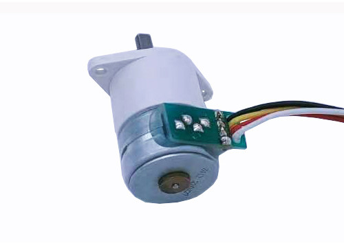 Permanent Magnet Type Geared Stepper Motor 2 Phase 4 Wires 15mm