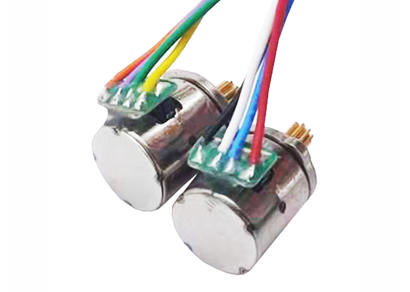 Camera Lenses Mini Stepper Motor 8mm 2 Phase 4 Wire With Copper Gear