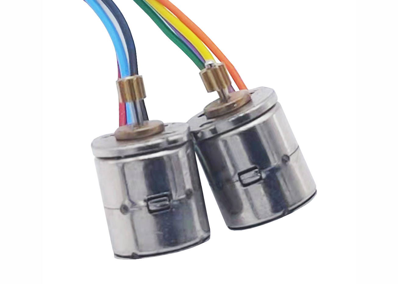 Camera Lenses Mini Stepper Motor 8mm 2 Phase 4 Wire With Copper Gear