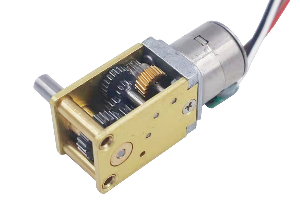 2 Phases Micro Worm Gearbox Stepper Motor 10mm Diameter For Automatic ...