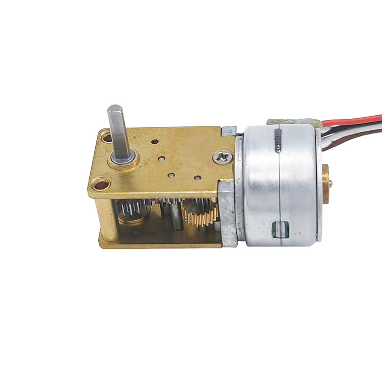 GM12-15BY Mini Full Metal Gear Stepper Motor DC5v 2 Phase 4 Wire 15mm