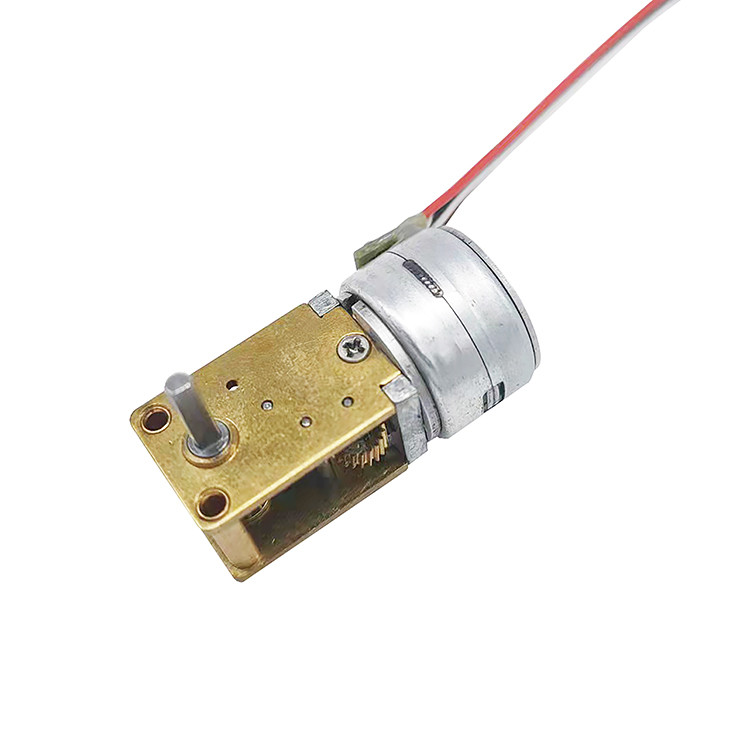 GM12-15BY Mini Full Metal Gear Stepper Motor DC5v 2 Phase 4 Wire 15mm